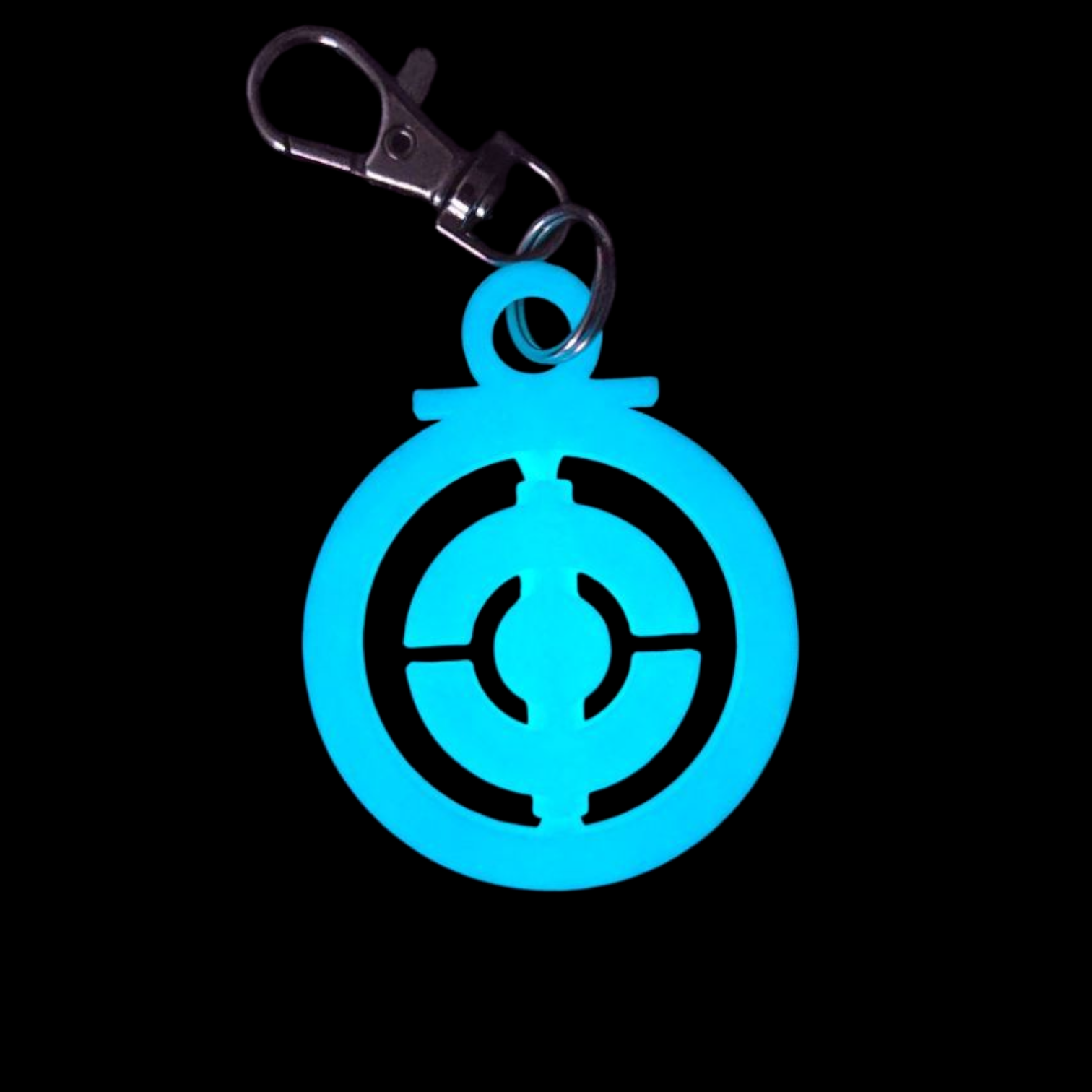 Glow in the dark Poke Stop - Inspired 3D Printed Keychain | Ultimate Heroes