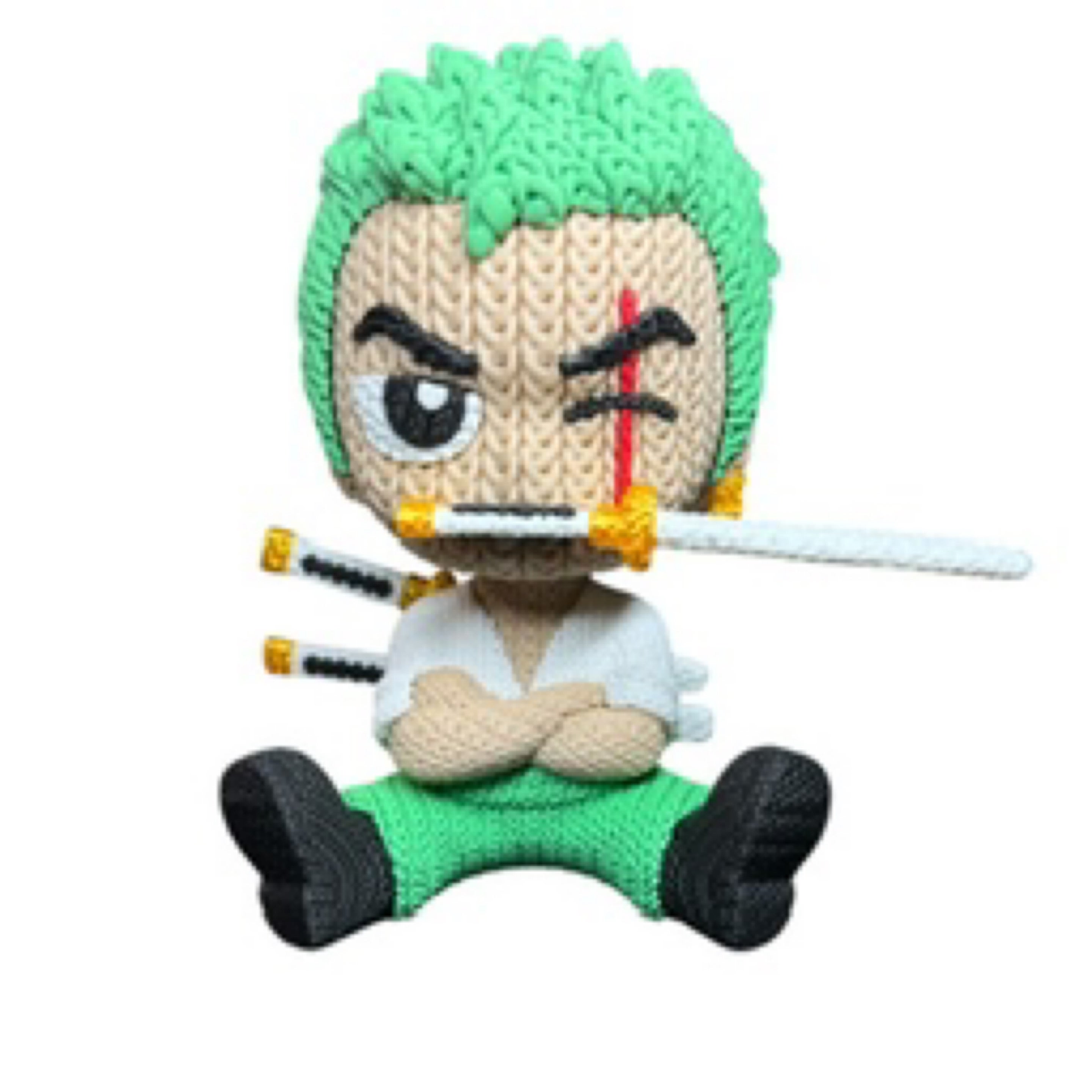 Zoro Crochet - Inspred 3D Printed Collectible | Ultimate Heroes