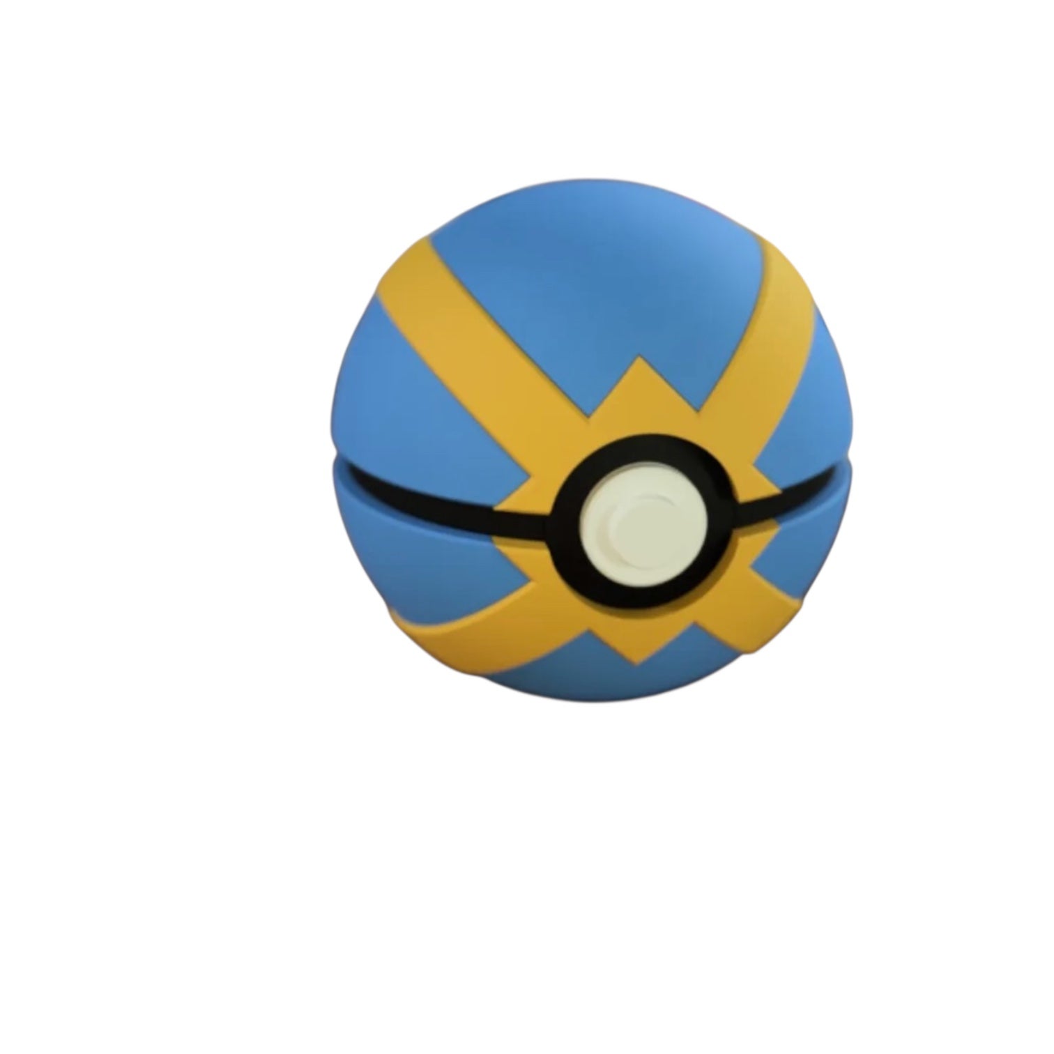 Quick Ball - Inspired 3D Printed Poke Ball Collectible | Ultimate Heroes